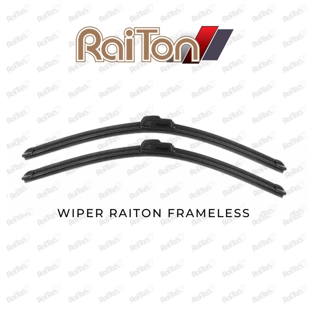Jual Raiton Wiper Frameless Full Karet Kaca Depan Mobil Satuan - 1Pcs | Shopee Indonesia
