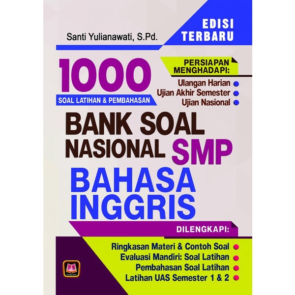 Jual 1000 BANK SOAL NASIONAL SMP BAHASA INGGRIS TERBARU KURIKULUM MERDEKA | Shopee Indonesia
