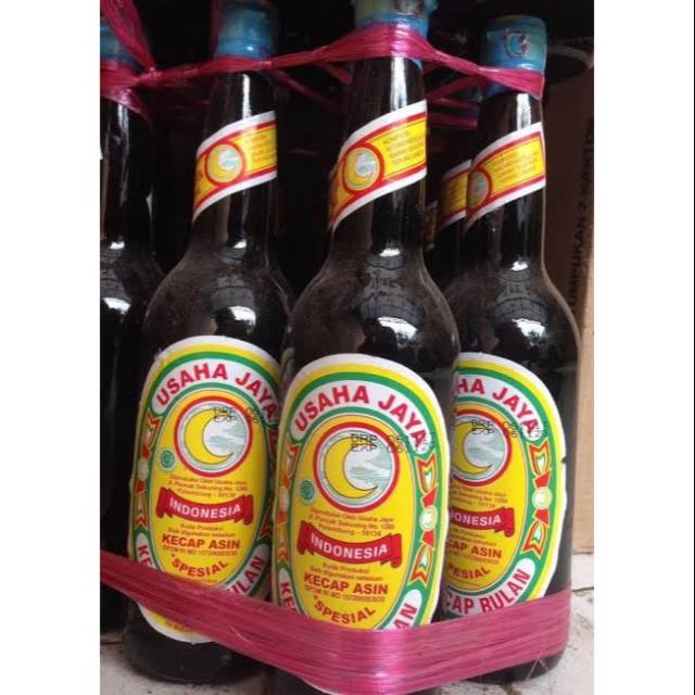 Jual Kecap Atom Asin/Manis Cap bulan ASLI PALEMBANG (harga sudah ...