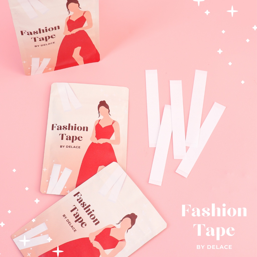 Jual DELACE Fashion Tape | Safety Tape | Double Tip Baju Selotip ...