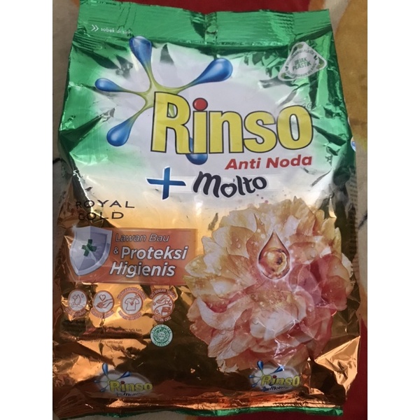 Jual Rinso Anti Noda + Molto 770gr (Detergen Bubuk) | Shopee Indonesia