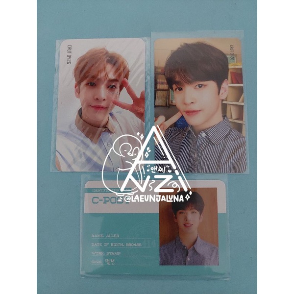 Jual PHOTOCARD PC CRAVITY FANKIT 1 2 ID CARD ALLEN | Shopee Indonesia