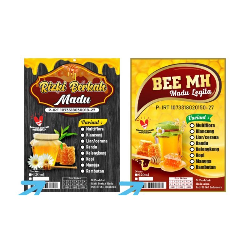 Jual stiker madu | Shopee Indonesia