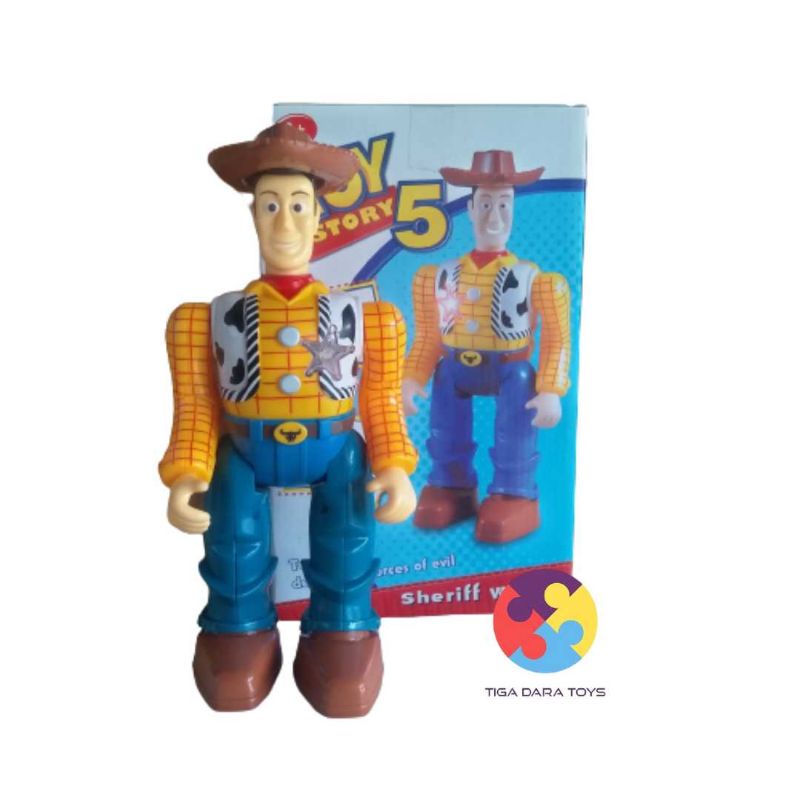 Jual Toy Story Mainan Robot Action figure Toy Story Sheriff Woody ...