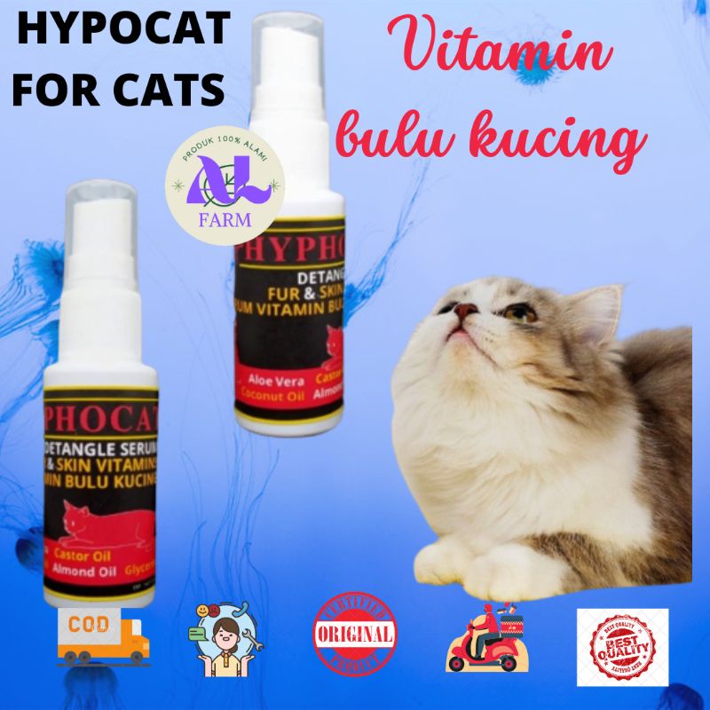 Jual Vitamin serum penumbuh bulu kucing HYPOCAT ALFARM | Shopee Indonesia