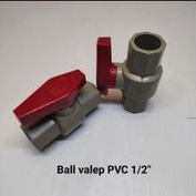 Jual ball valep PVC stop kran ledeng sambungan pipa PVC | Shopee Indonesia