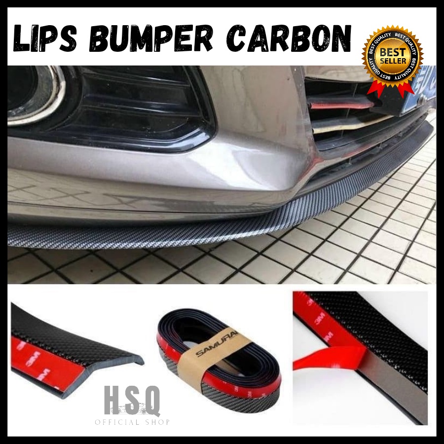 Jual samurai lips bumper carbon multideflector sideskirt | Shopee Indonesia