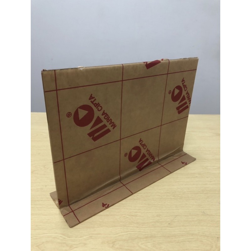 Jual acrylic tent card T A4 Landscape T21 x P30 cm/akrilik tempat ...