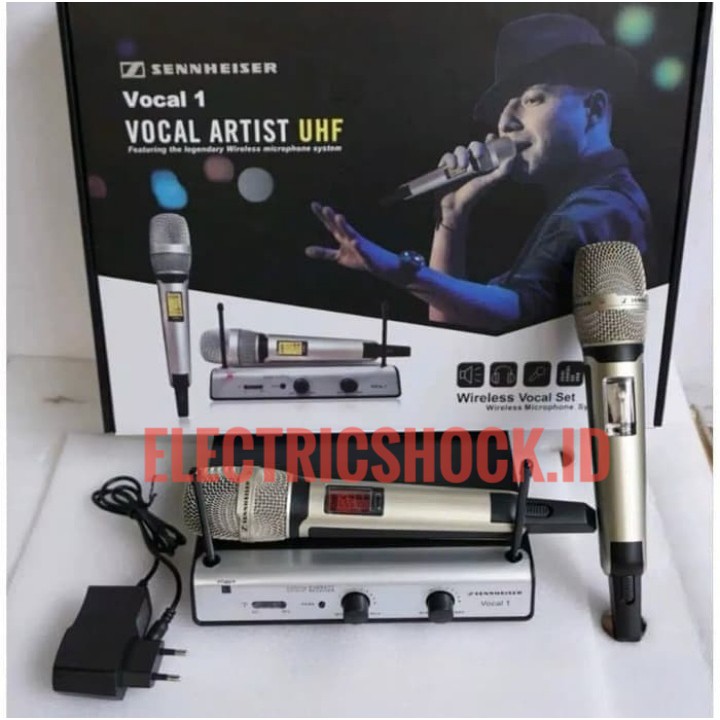 Jual MIC WIRELESS SENNHEISER VOCAL1 ( HANDHELD ) | Shopee Indonesia