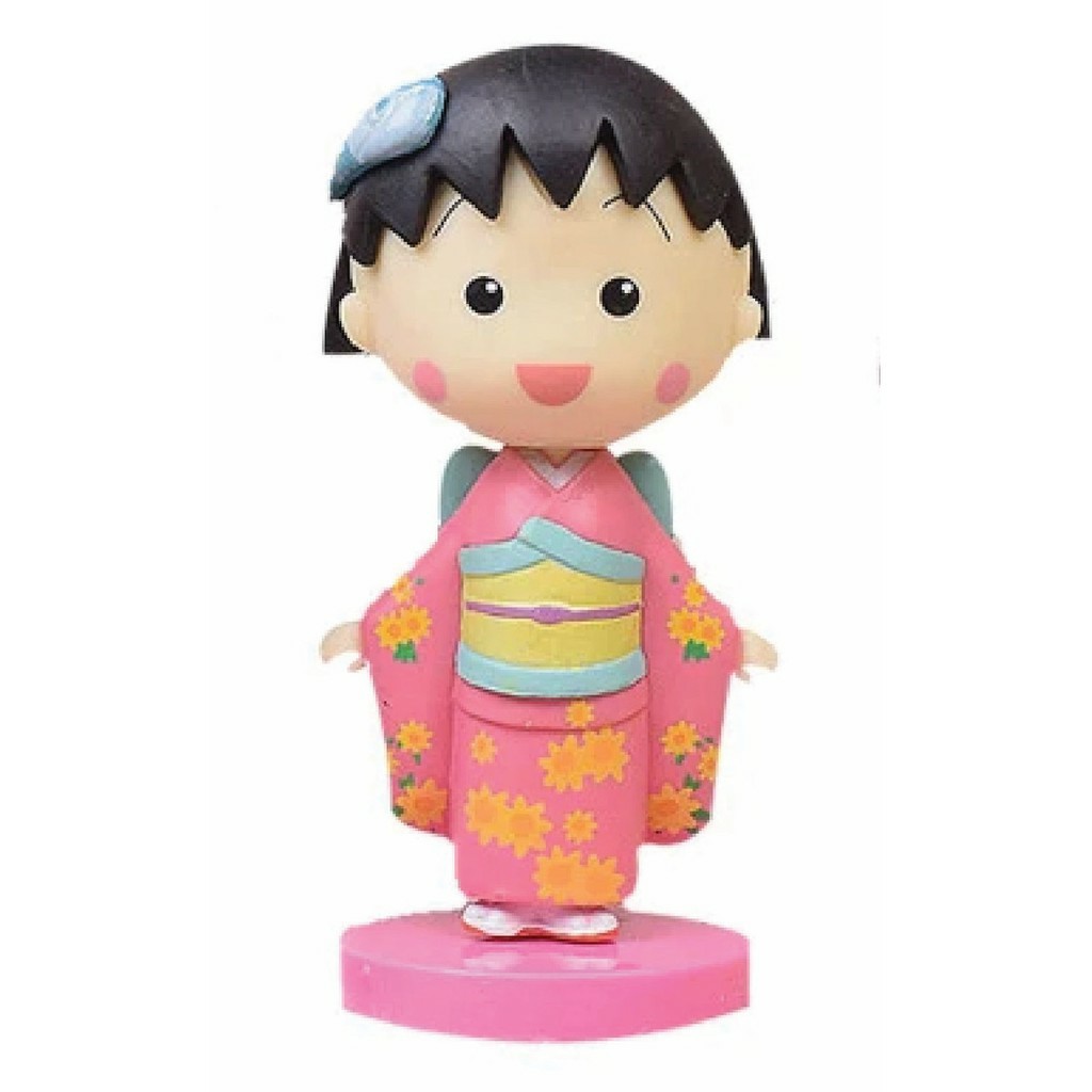 Jual JUAL SATUAN / SET Topper cake / miniatur figure Maruko Chan Kimono ...