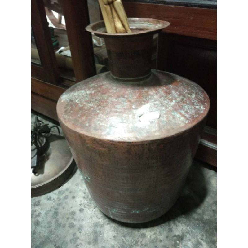 Jual Bejana Gentong Air Kuningan Kuno Antik | Shopee Indonesia