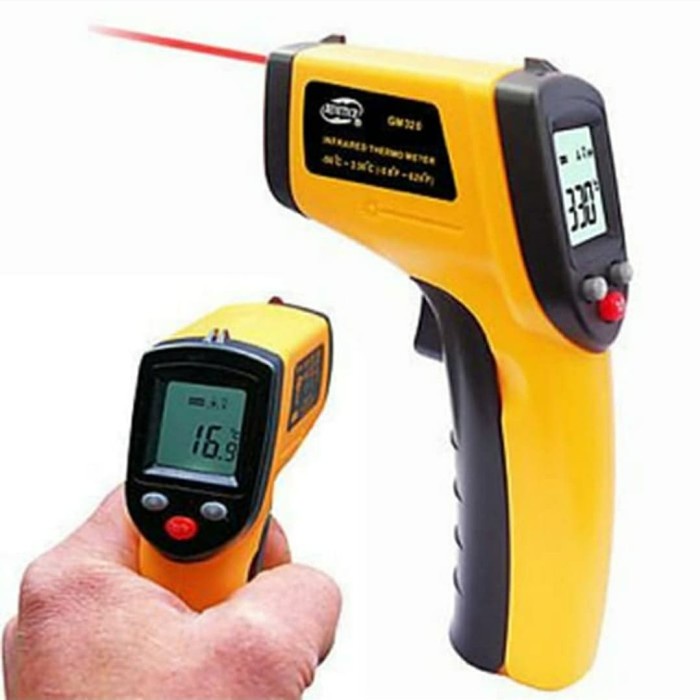 Jual B2B3012 Thermogun Thermometer Gun Termometer Infrared Digital ...