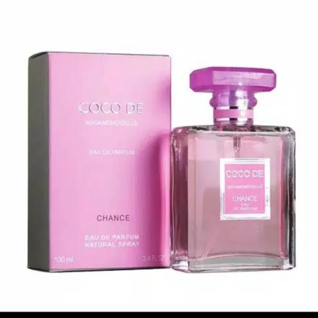 Jual PARFUM WANITA COCO DE CHANCE PINK 100ML KW SUPER KUALITAS ORI ...
