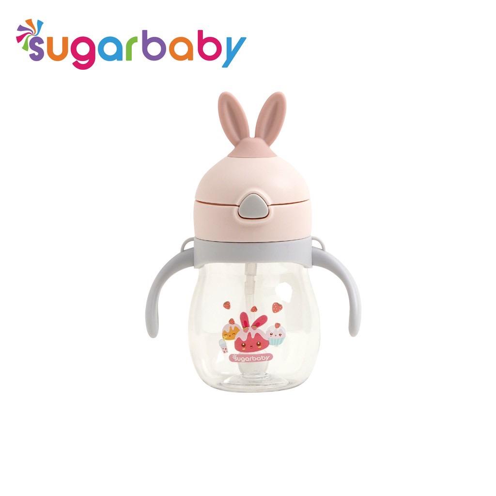 Jual [FREE BUBBLE WRAP] Botol Sugar Baby Tritan Sippy Cup K Series 350ml, Star, Rabbit, 2in1 ...