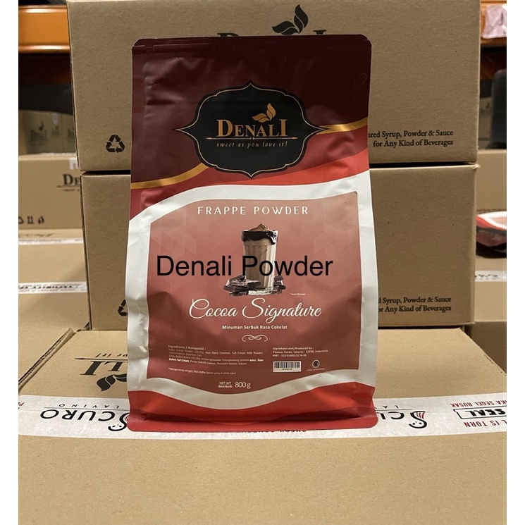 Jual Denali Cocoa Signature Powder | Shopee Indonesia