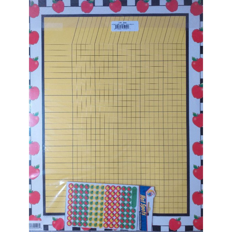 Jual Apple Check Incentive Chart Super Pack | Shopee Indonesia