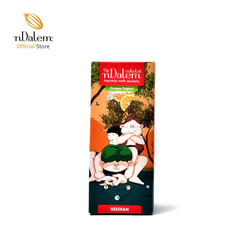 Jual Cokelat nDalem | White Chocolate Cocoa Orange Yoghurt | Snack ...