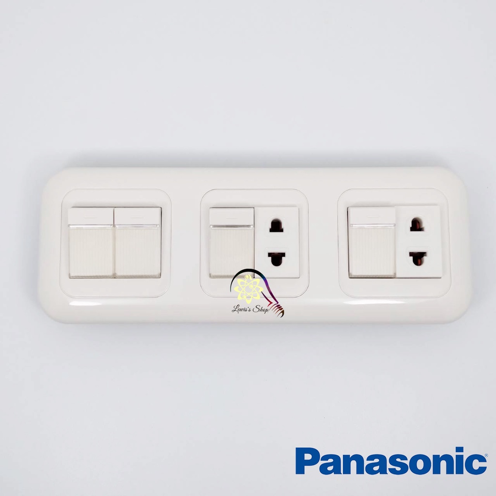 Jual Panasonic Saklar Empat WEHJ5531 Stop Kontak WEJ10919 WEJ7823 Wide ...