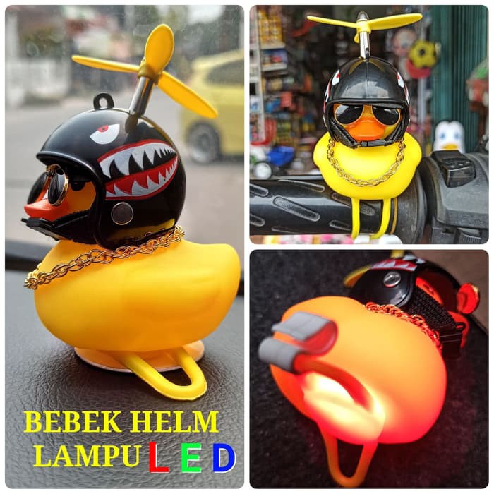 Jual BEBEK HELM BALING LAMPU LED - PAJANGAN DASHBOARD DAN STANG MOTOR ...