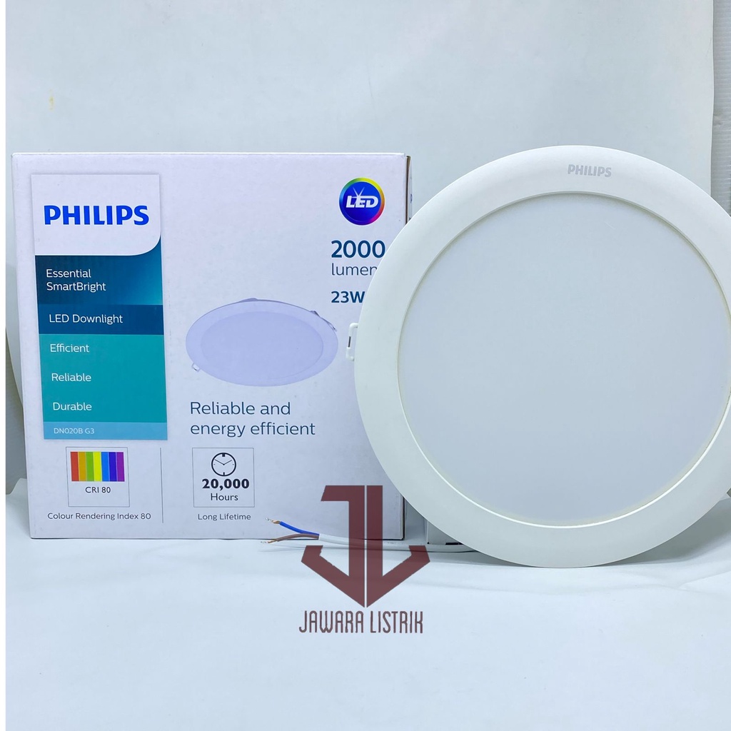 Jual PHILIPS LED DN020B GEN3 20W 20 W WATT DOWNLIGHT PANEL 8 INCH ...