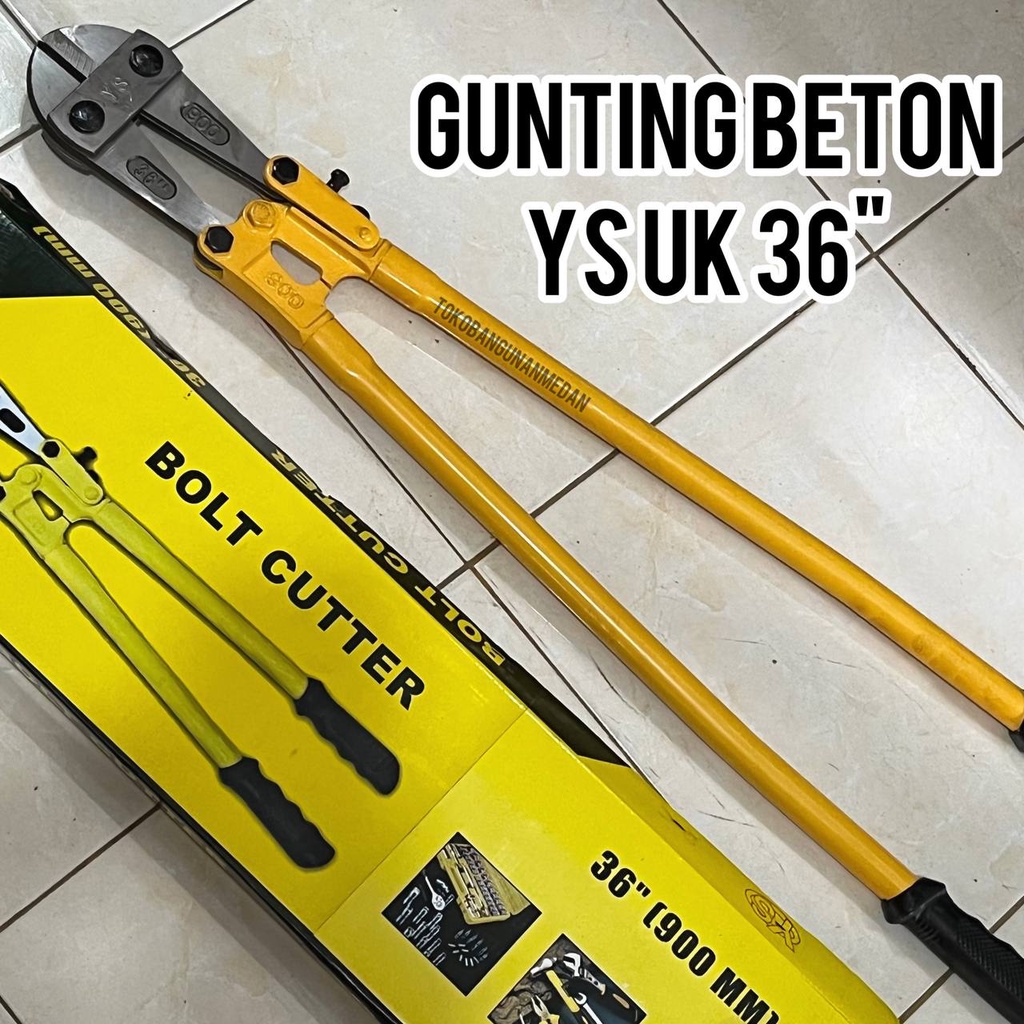Jual GUNTING BESI BETON YS 36 INCH / 36" / 900MM | Shopee Indonesia