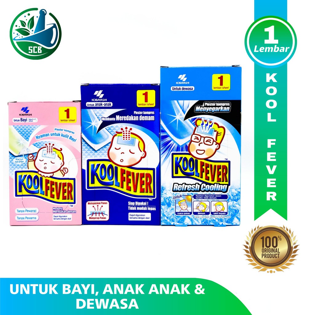 Jual Koolfever BAYI/ANAK/DEWASA/ Plester penurun panas | Shopee Indonesia