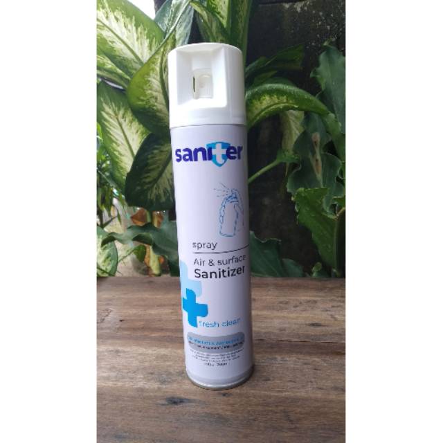 Jual Murah !! Desinfektan spray Saniter air & surface spray 200ml air ...