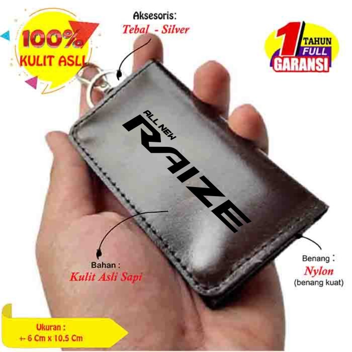 Jual Dompet STNK Kulit Asli Sapi Logo Raize Garansi 1 Tahun | Shopee ...