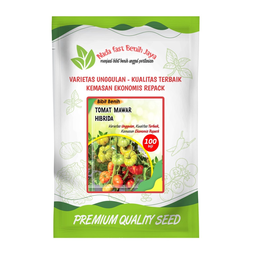 Jual Benih tomat mawar F1 unggulan 100 biji | Shopee Indonesia