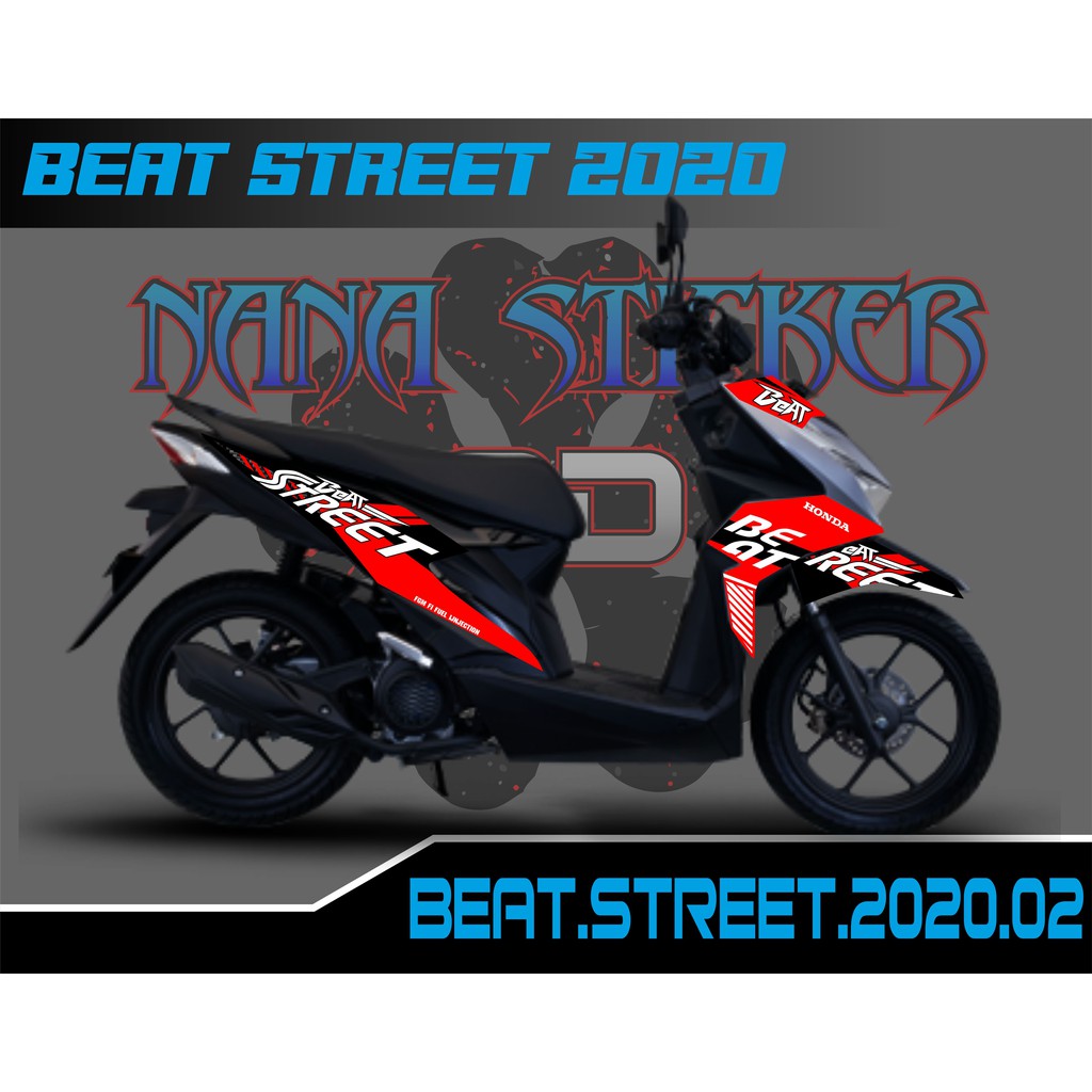 Jual Striping BEAT STREET 2020 - Stiker BEAT STREET List Variasi Motor ...
