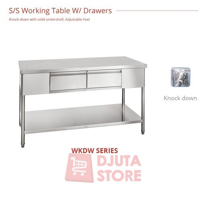Jual GETRA Working Table WKDW-150 (MEJA DAPUR) | Shopee Indonesia