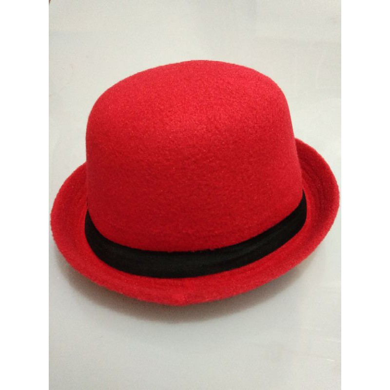 Jual Topi Bowler Hat Dewasa Cewek/Cowok Topi Caplin | Shopee Indonesia
