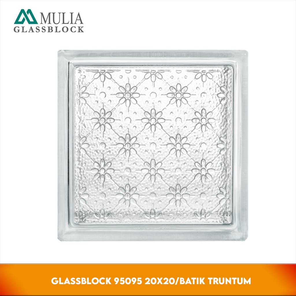 Jual Mulia Glass Block 20X20 Batik Truntum - Balok Kaca | Shopee Indonesia