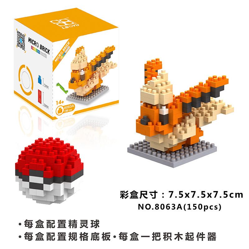 Jual Lego brick Pokemon Charizard Pokemon Snorlax figure Lego brick mew ...