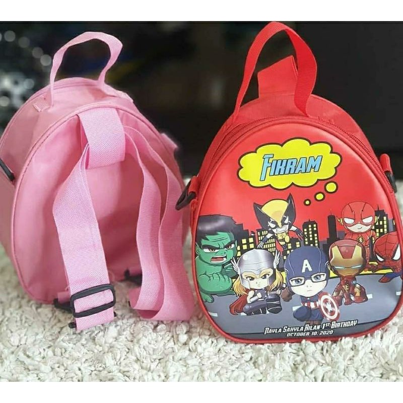 Jual 20X22X11 Tas Ulang Tahun Anak Custom Ransel Telur Budget / Tas ...