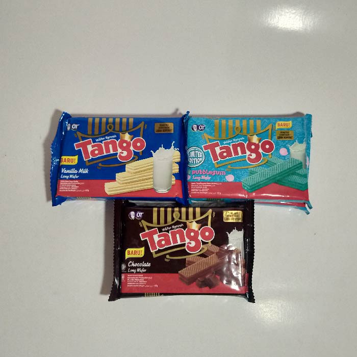 Jual Tango Long Wafer 47gram pack (5pcs) | Shopee Indonesia