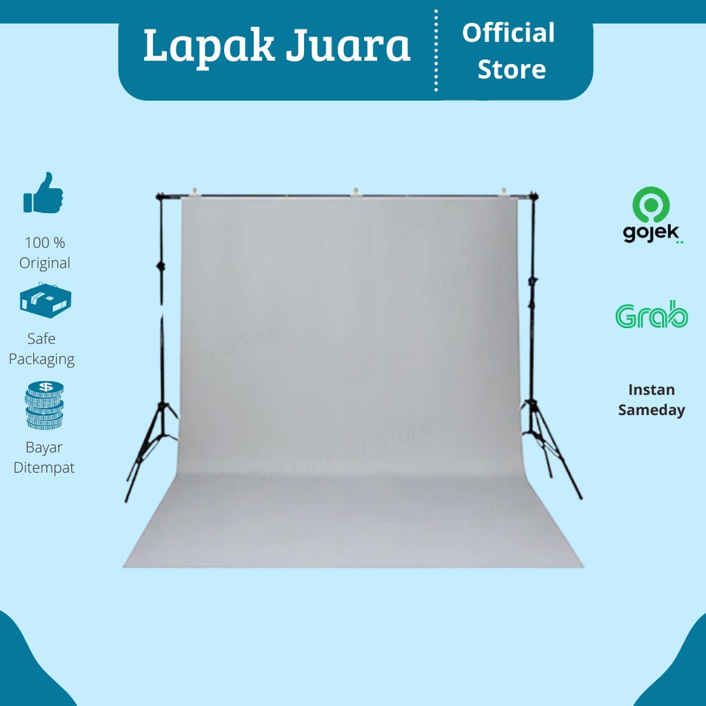 Jual Kain Backdrop Putih Backdrop Studio Fotografi Non Woven Warna ...