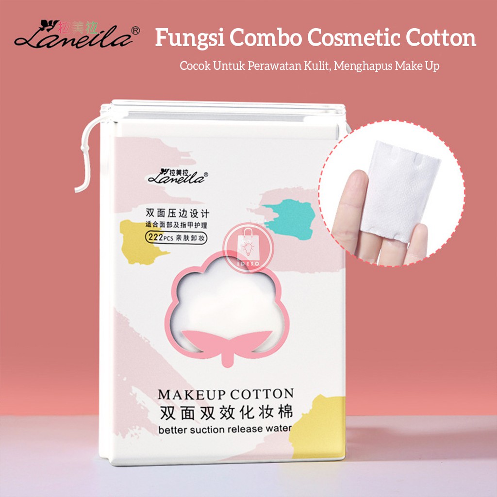 Jual IDESO.SHOP Cosmetic Cotton Kapas Makeup Kapas Wajah Pembersih ...