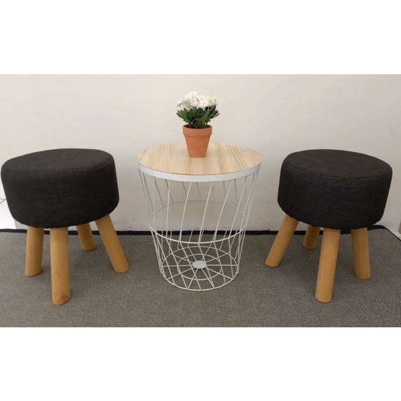 Jual Selma Set Tango Stool meja tiera /meja sudut /meja Topaz / kursi ...