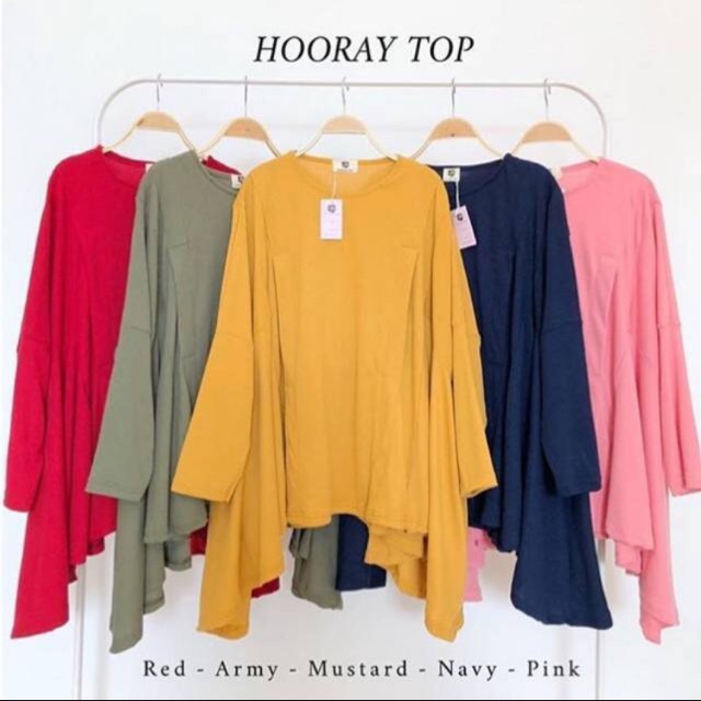 Jual Hooray top iymelsayshijab ARMY | Shopee Indonesia
