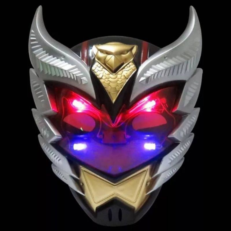 Jual Mainan Topeng Bima X // Mask Bima X Satria Garuda With Light Led ...