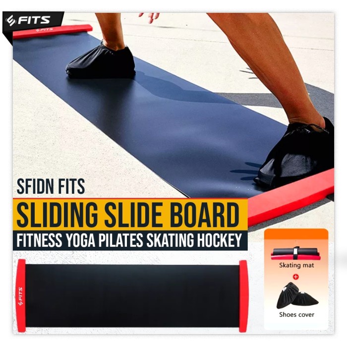 Jual SFIDN FITS Sliding Slide Board | Fitness Yoga Pilates Skating ...