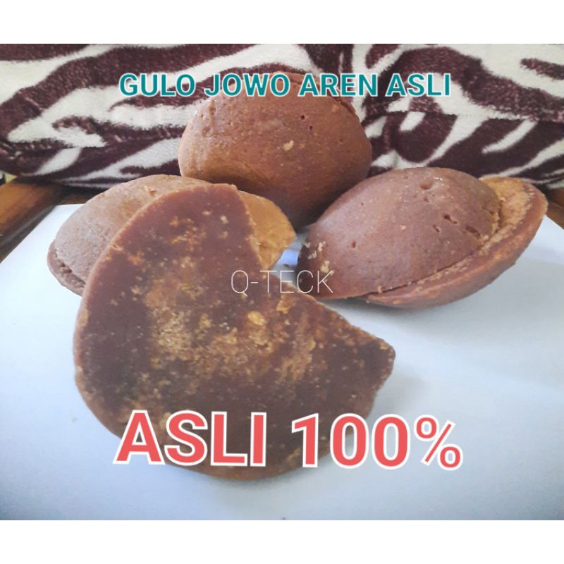 Jual GULA JAWA AREN ASLI GULO JOWO ASLI GUNUNG UNGARAN 1KG | Shopee ...