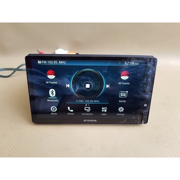 Jual Head Unit Original New Fortuner Trd Facelift 2021 Shopee Indonesia