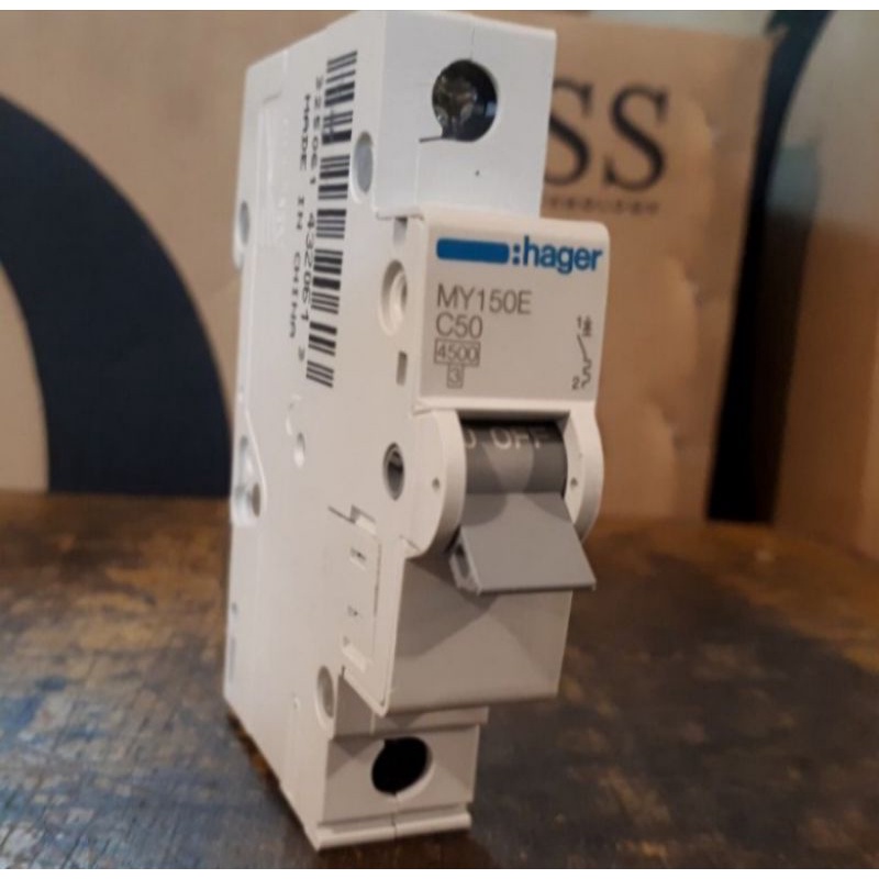 Jual Mcb hager 1P 50a 63a | Shopee Indonesia