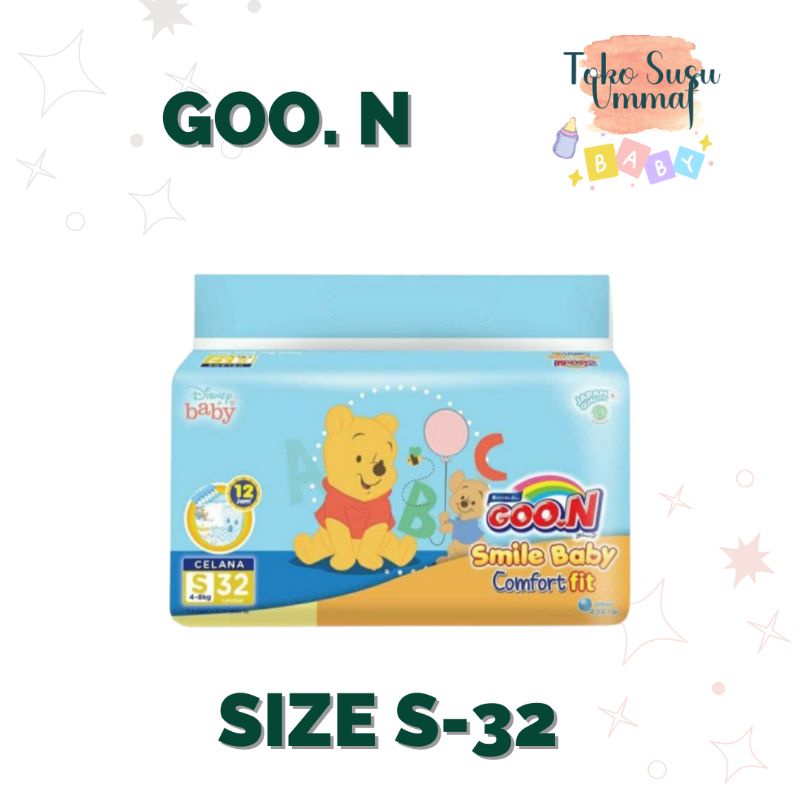 Jual Goon S32 M30 L28 XL26 Goon Disney Popok Goon S32 Goon M30 Goon L28 Goon XL26 | Shopee Indonesia