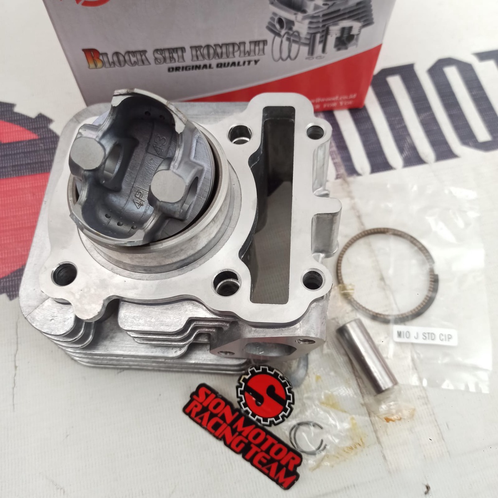 Jual Cylinder Assy / Paket Blok Seher / Block Piston Kit Yamaha Mio J / GT 115 / XRide 115 ...