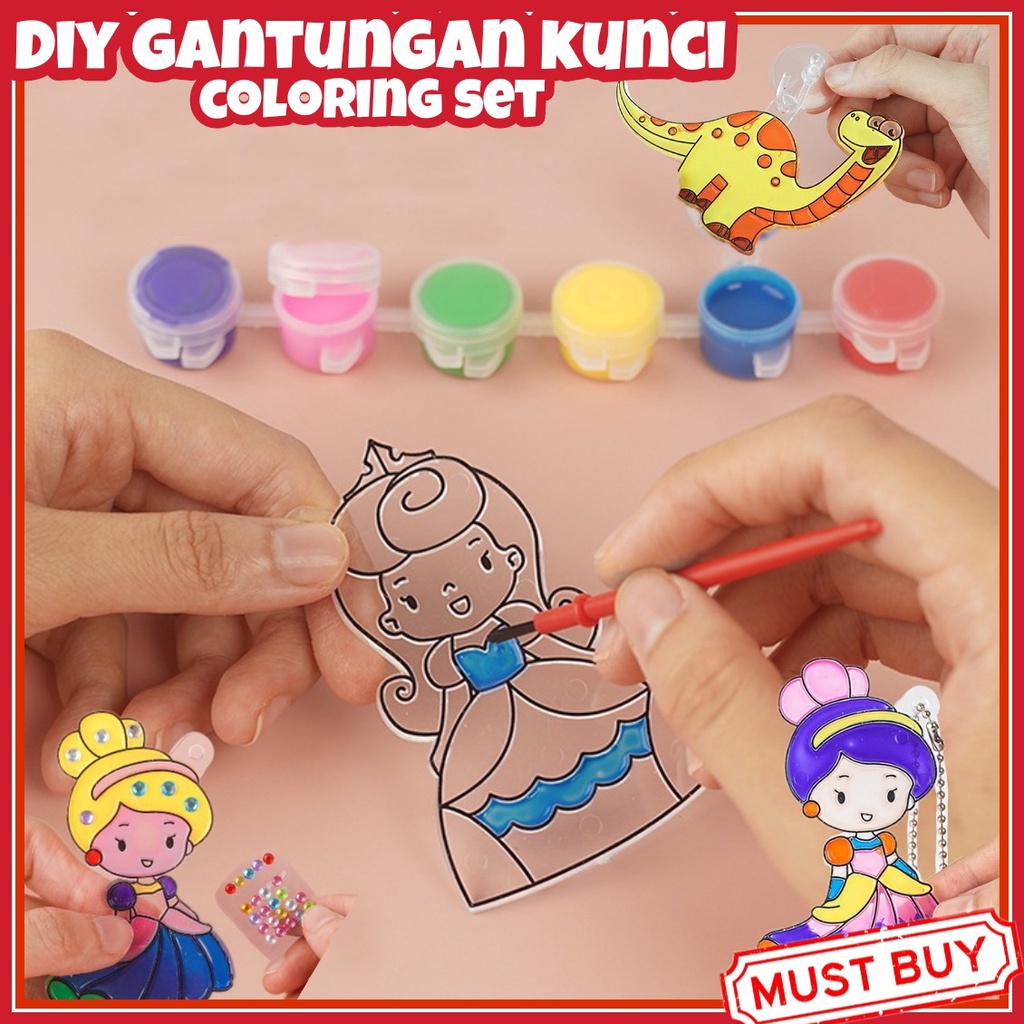 Jual DIY Gantungan kunci-Mainan Anak-Gantungan Kunci Anak Perempuan ...