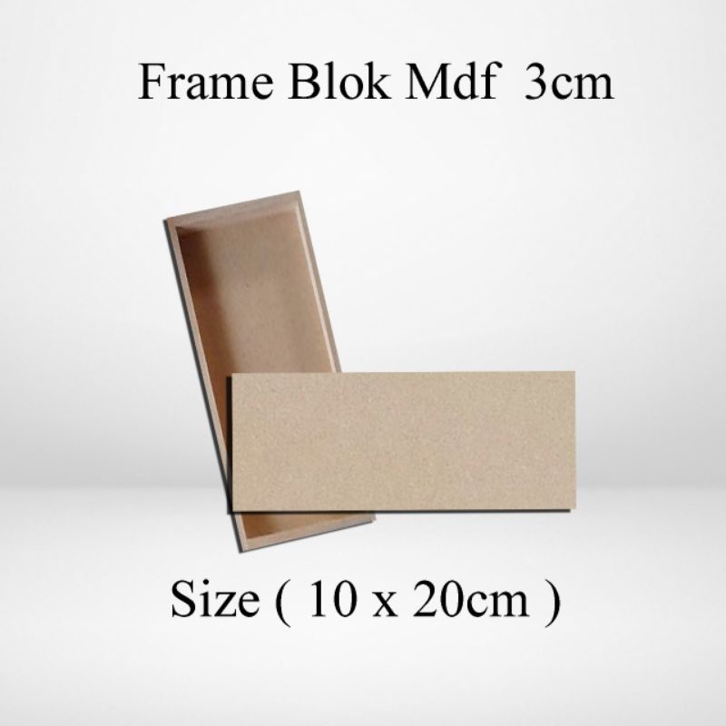 Jual Frame blok / bahan photo blok mdf 10 x 20cm | Shopee Indonesia