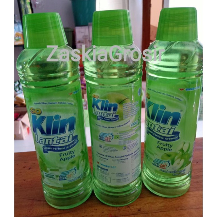 Jual SO KLIN LANTAI botol 450ml | Shopee Indonesia